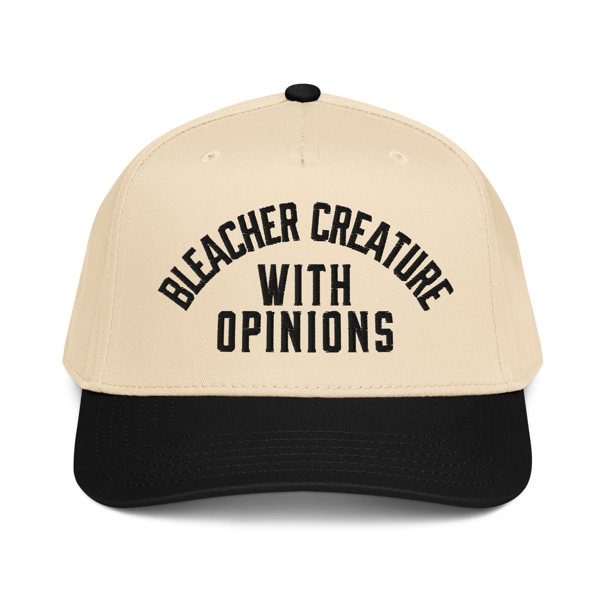 Bleacher Creature 5 panel cap-BLACK – Bruce Dugout